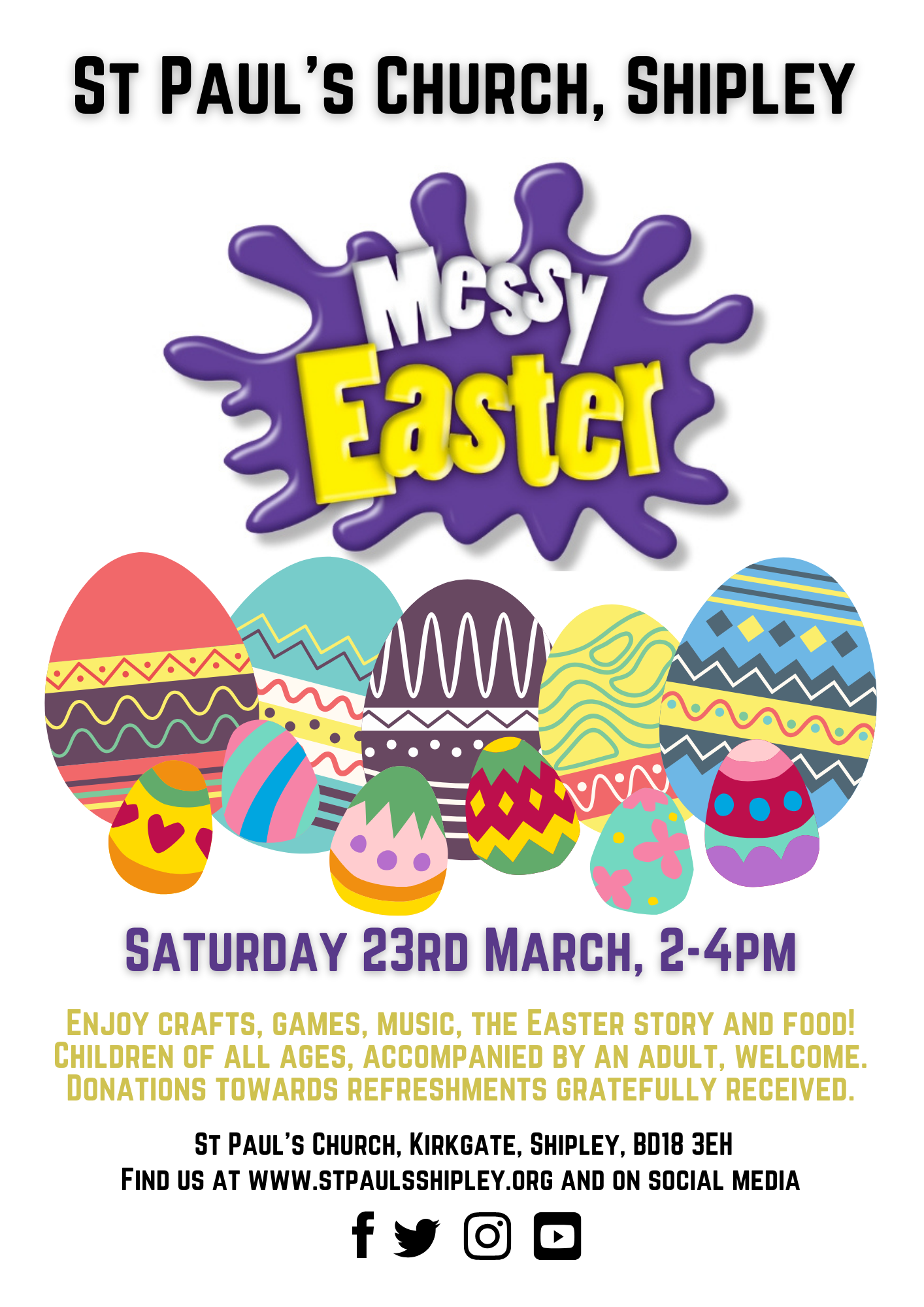 This Month - St Paul's Parish Church, Shipley